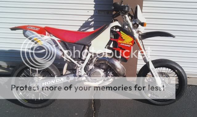 supermotojunkie 2001 cr500 steelie build | SuperMoto Junkie