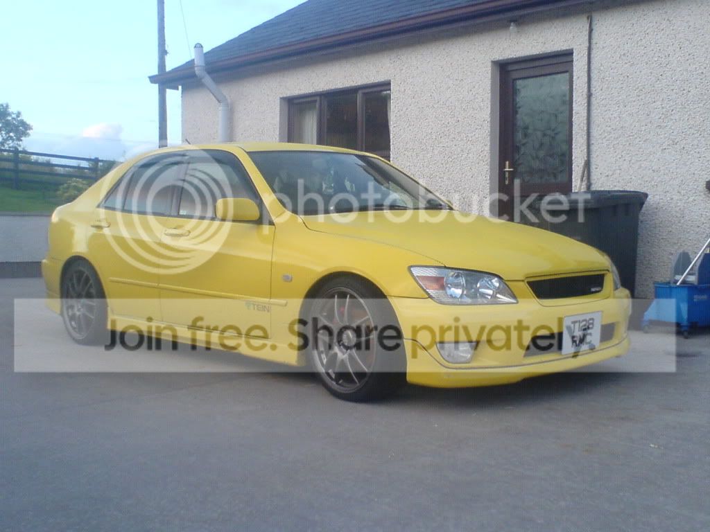 Yellow Altezza | RMS Motoring Forum
