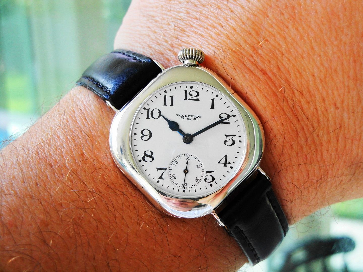 Vintage Elgin "trench" with offset crown | WatchUSeek Watch Forums