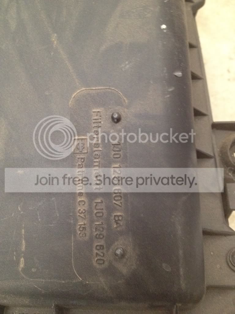 vr6 12v euro oem air box | VW Vortex - Volkswagen Forum