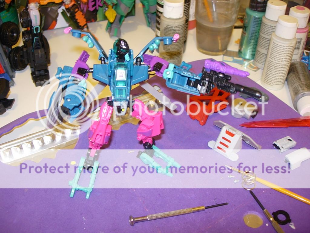 Minor/Repaint: - Botcon Double Targetmaster Spinister | TFW2005 - The ...